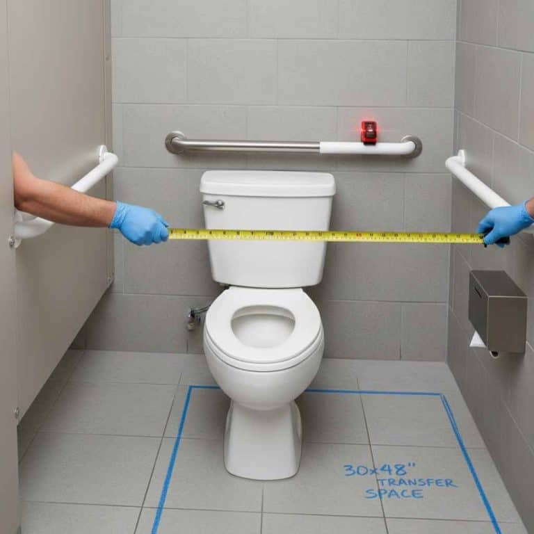 California ADA Sink Requirements: Knee & Toe Clearance